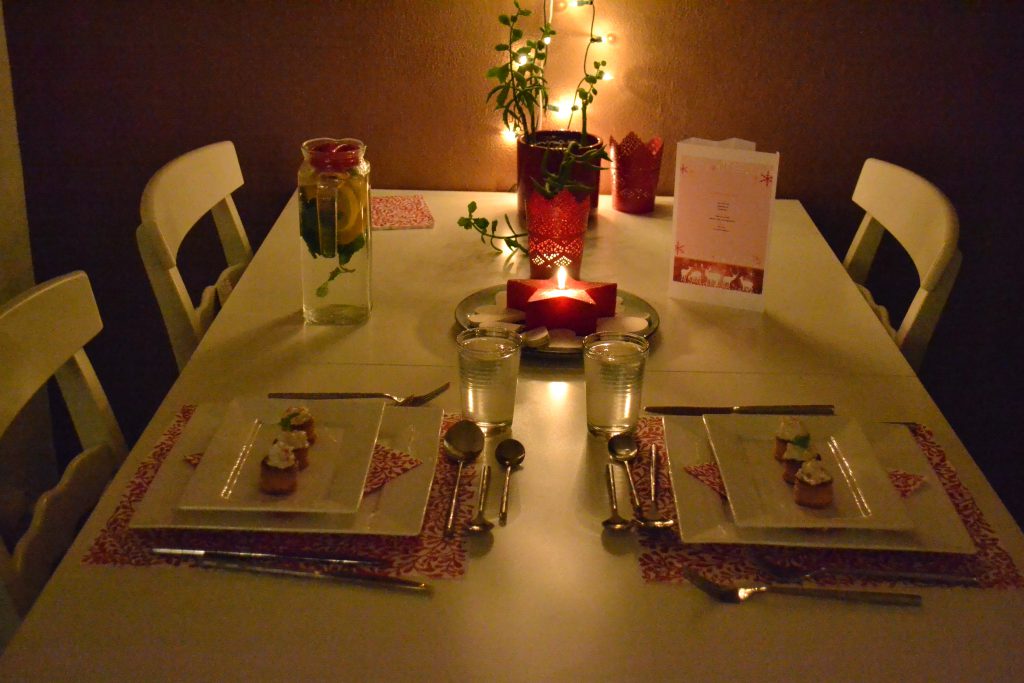 7 gangen op kerstavond 2014 - Culinary dreaming