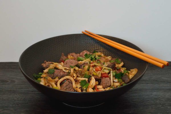 Wokschotel met zelfgemaakte woksaus - Diner - Culinary dreaming