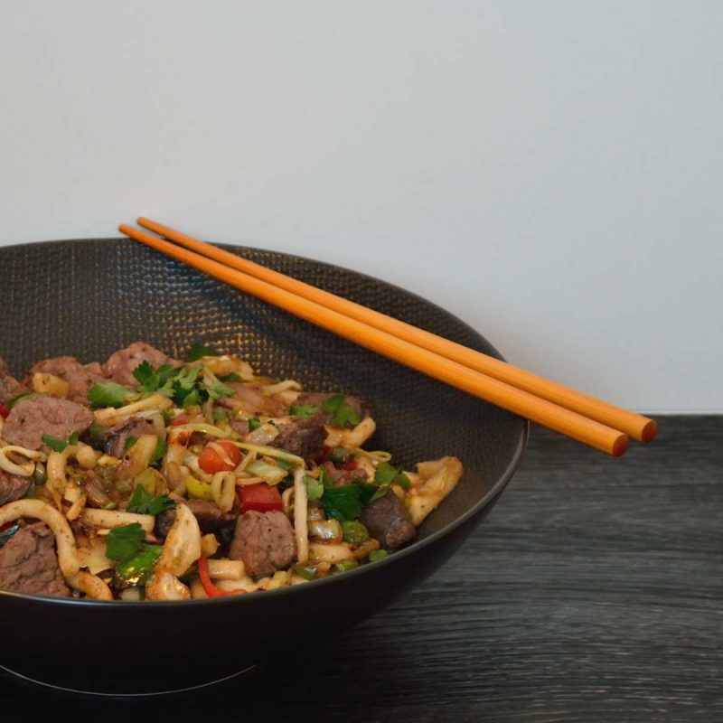 Wokschotel met zelfgemaakte woksaus - Diner - Culinary dreaming